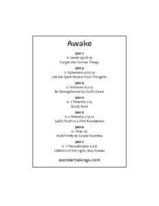 Awake-Scripture-Printable | Wondertakings